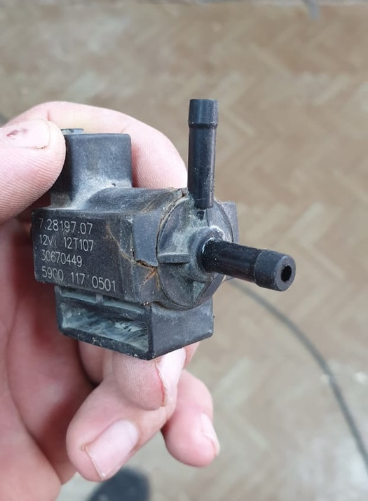 Клапан управления турбиной ECM-P023400 — Volvo S60 (2G), 2,5 л, 2013 ...