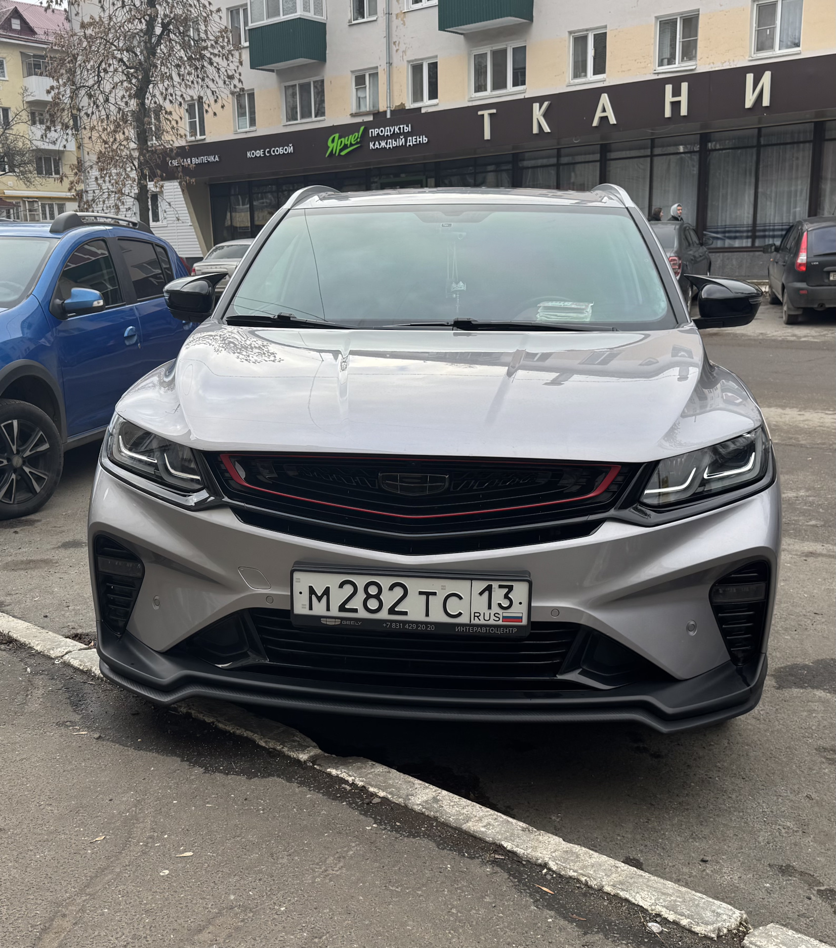 Антихром плюс значок — Geely Coolray (1G), 1,5 л, 2023 года | тюнинг ...