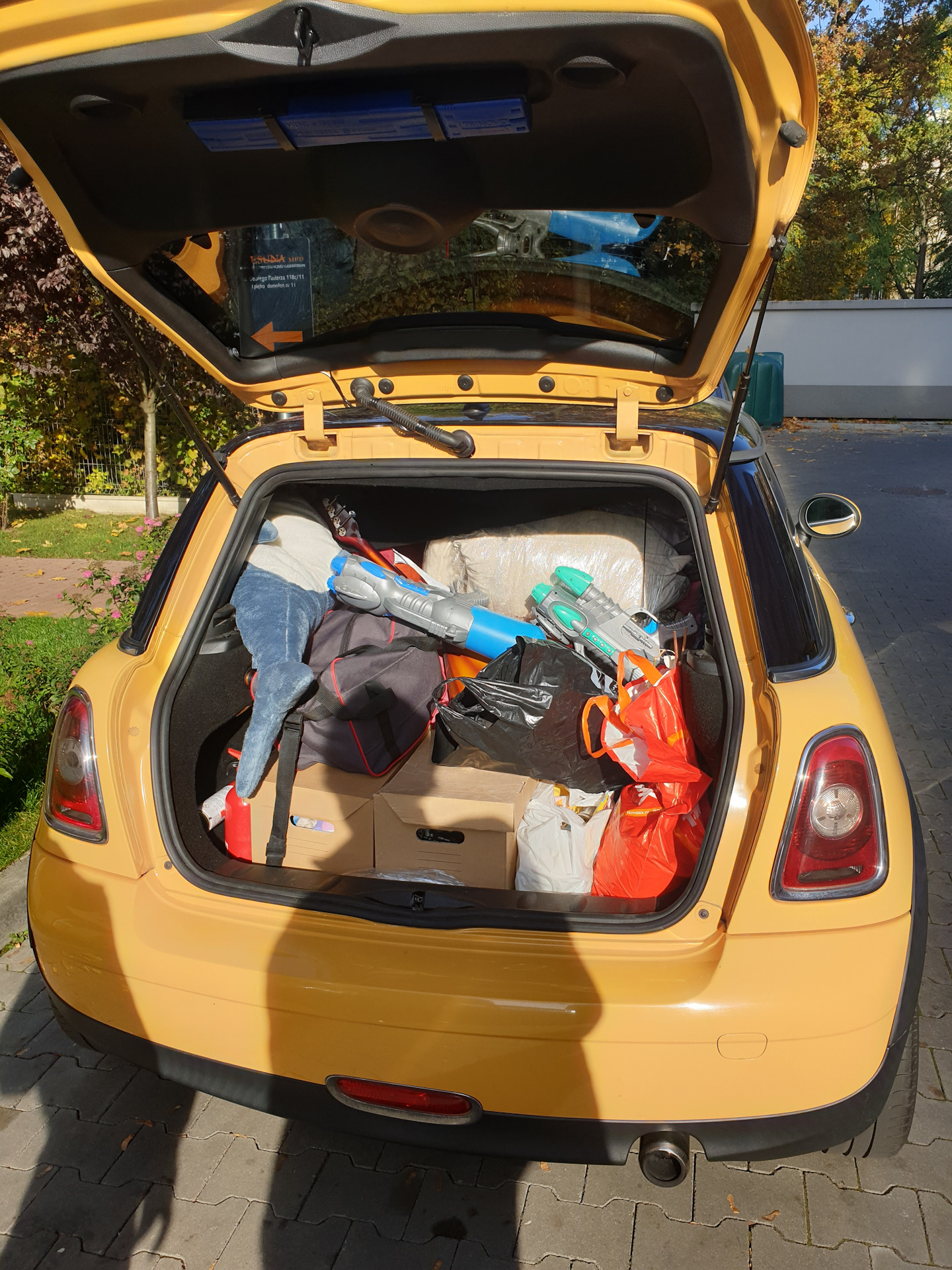 Багажник мини — MINI One Mk II, 1,4 л, 2008 года | другое | DRIVE2