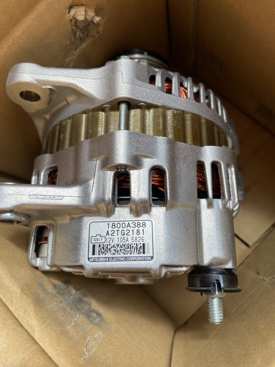 Поставил генератор… — Mitsubishi Outlander (3G), 2,4 л, 2015 года ...