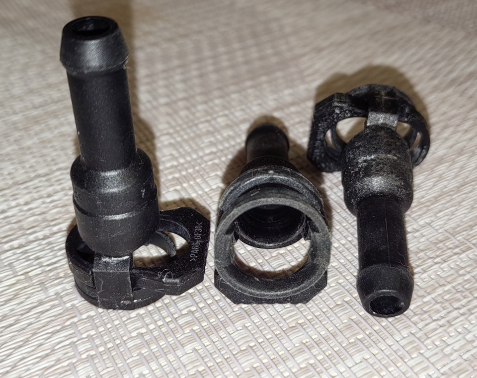 Немного инфы по быстросъемам форсунок омывателя фар от Saab. — Skoda ...