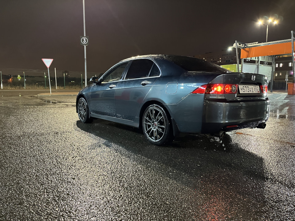 Accord 7 Rays Gram Lights R18 — Honda Accord (7G), 2,4 л, 2006 года | колёсные диски | DRIVE2