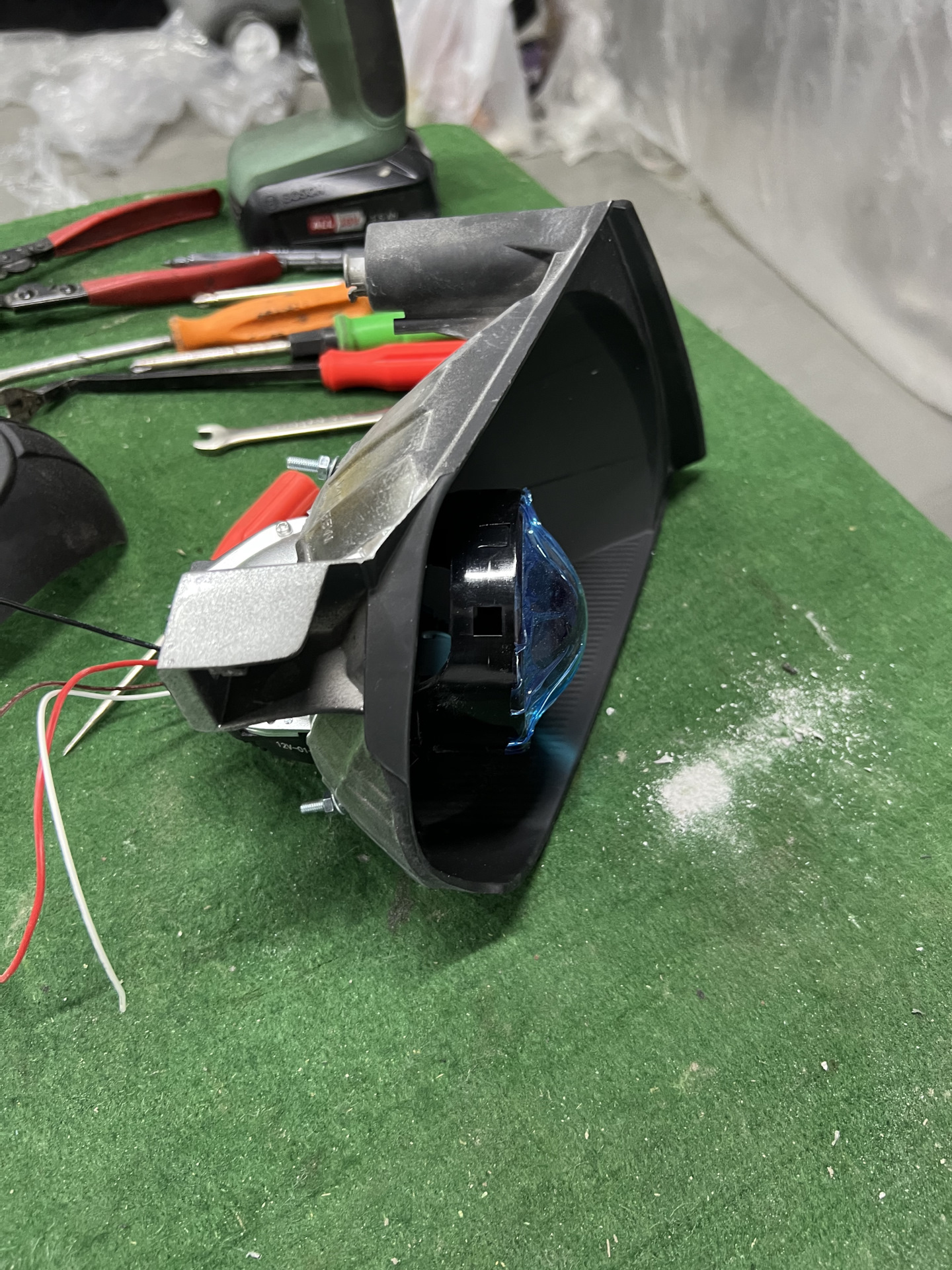 Головной свет — Nissan Pathfinder (3G), 2,5 л, 2005 года | тюнинг | DRIVE2