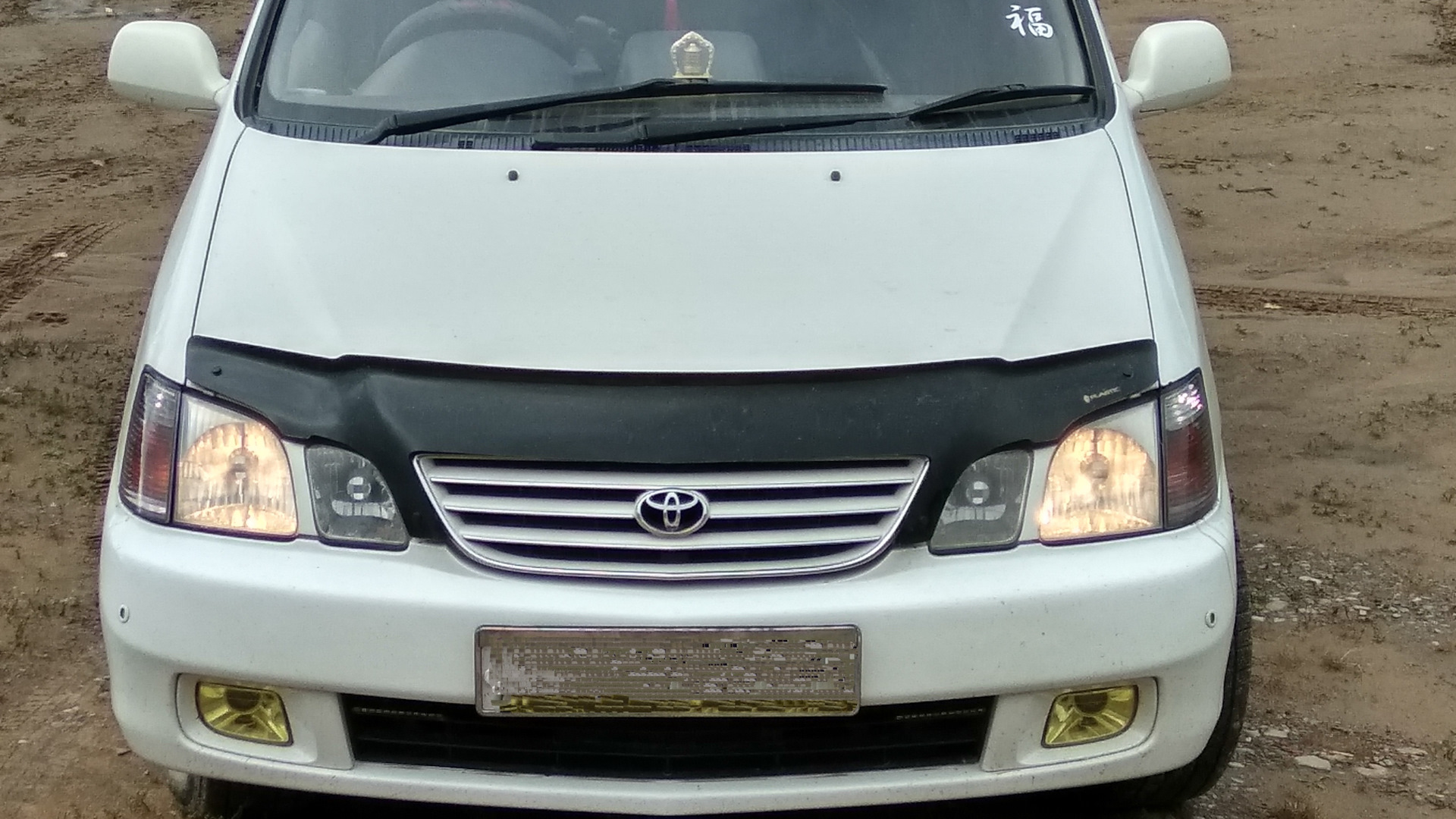Toyota Gaia 2.0 бензиновый 2000 | Белый перламутр на DRIVE2
