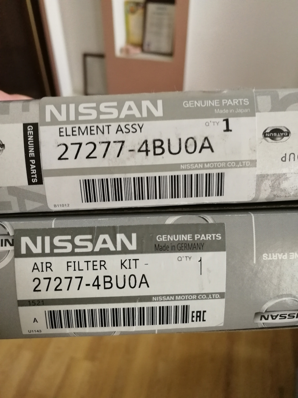 272774BU0A Фильтр салона NISSAN INFINITI | Запчасти на DRIVE2