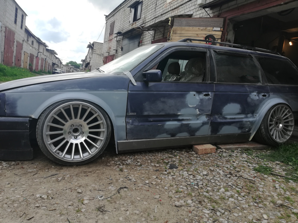 Покрашен — Volkswagen Passat B3, 2 л, 1993 года | стайлинг | DRIVE2