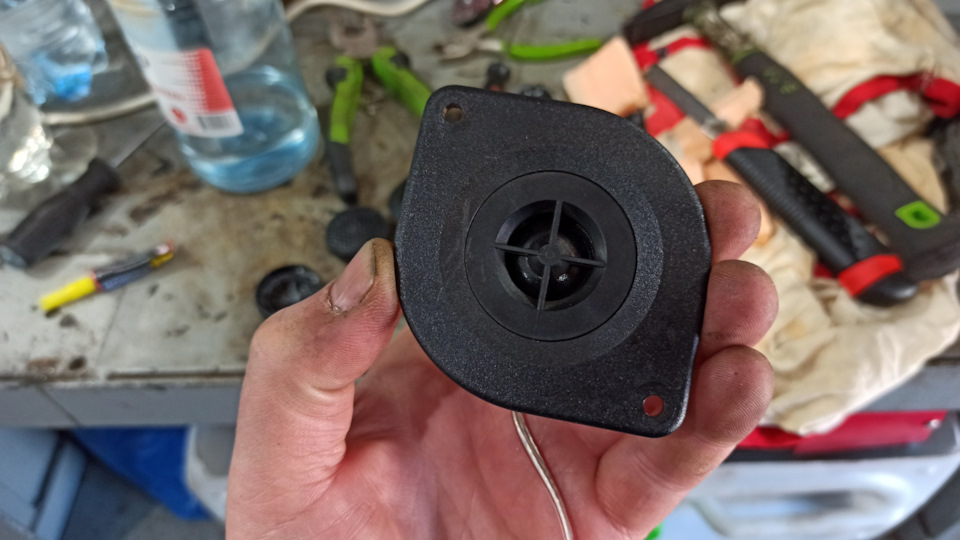 Твитеры в штатные места — BMW 5 series (E34), 2 л, 1988 года | просто ...