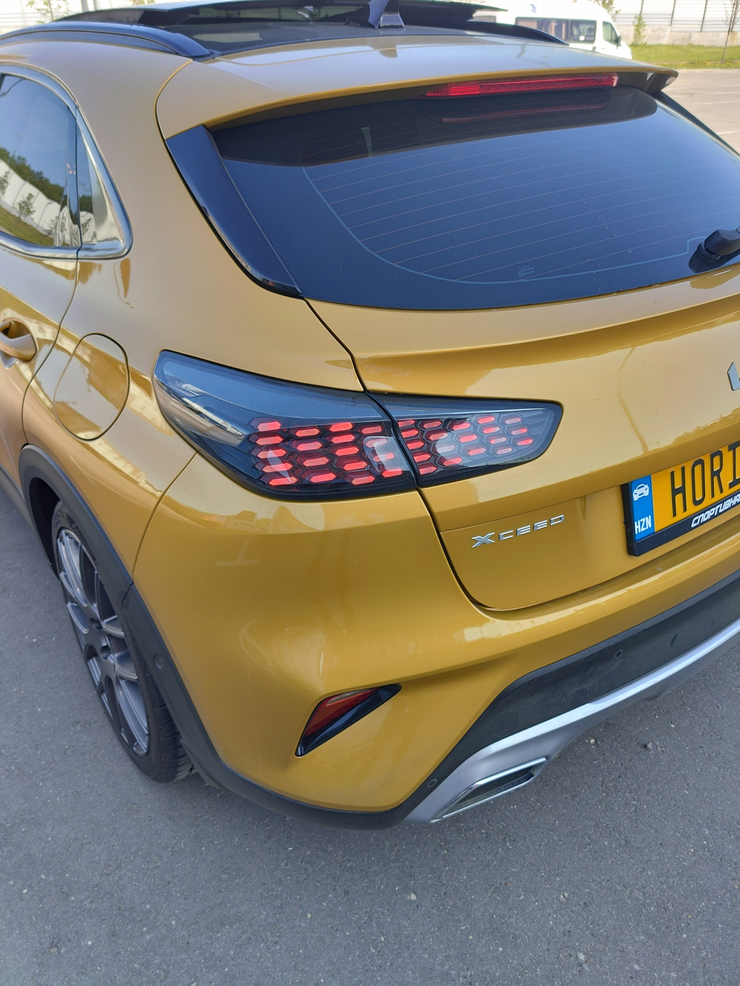 Задняя оптика GT-Line. Финал — KIA XCeed, 1,5 л, 2021 года | тюнинг | DRIVE2