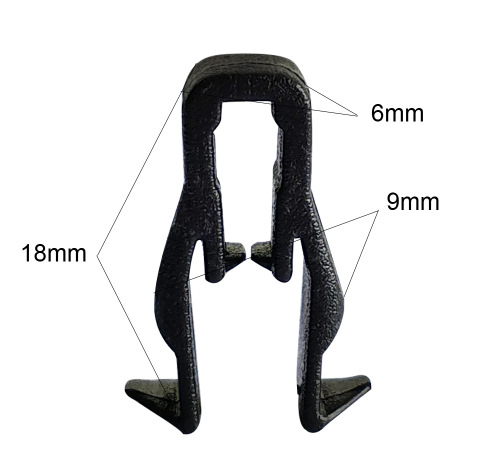 1. Клипсы пластиковые для салона (MR402859) Lancer IX. Аналог ...