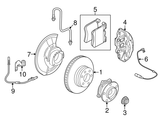34112284901 Тормозной диск с обдувом Л BMW | Запчасти на DRIVE2