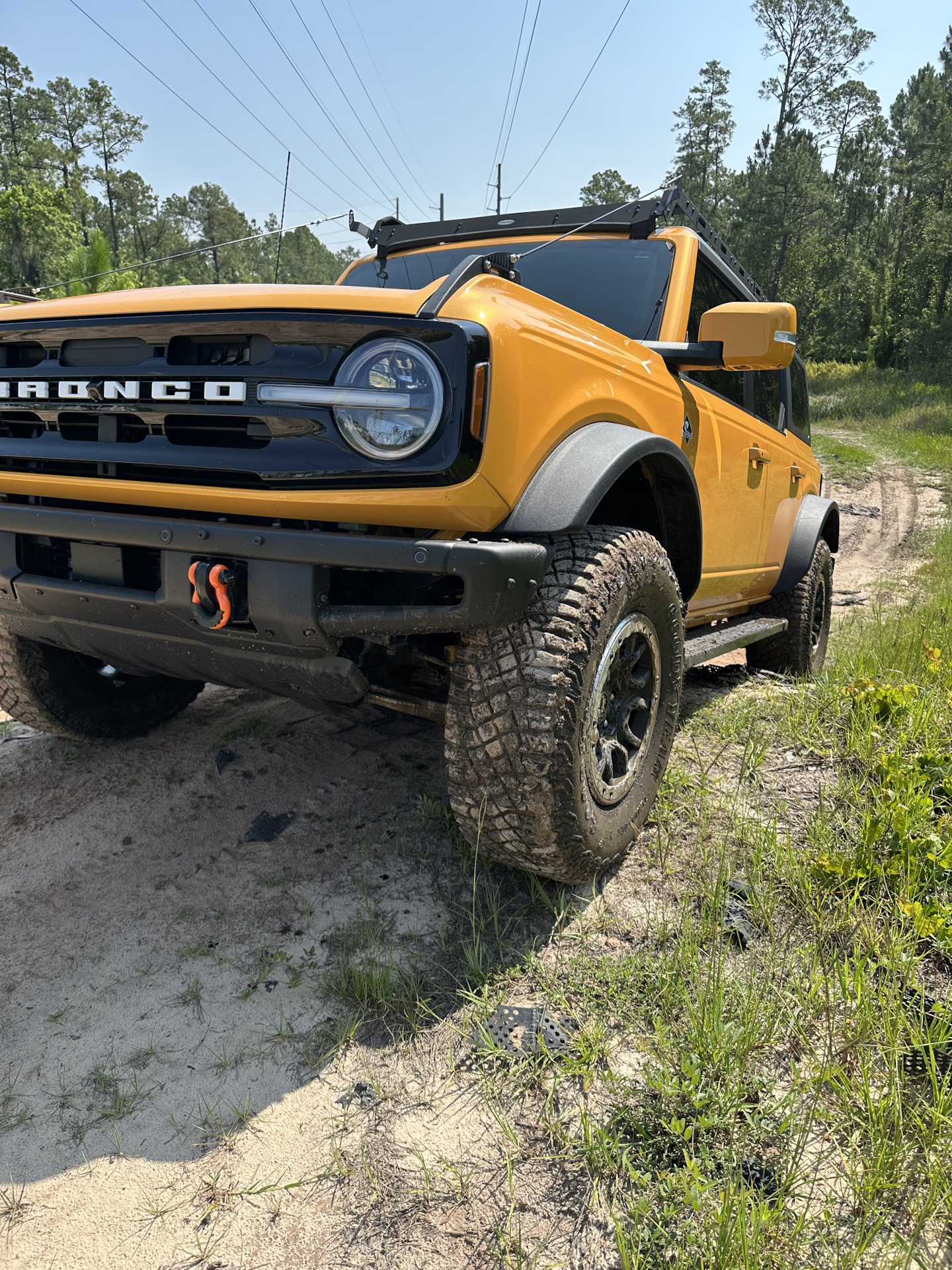 Выезд с дороги — Ford Bronco (6G), 2,7 л, 2022 года | покатушки | DRIVE2