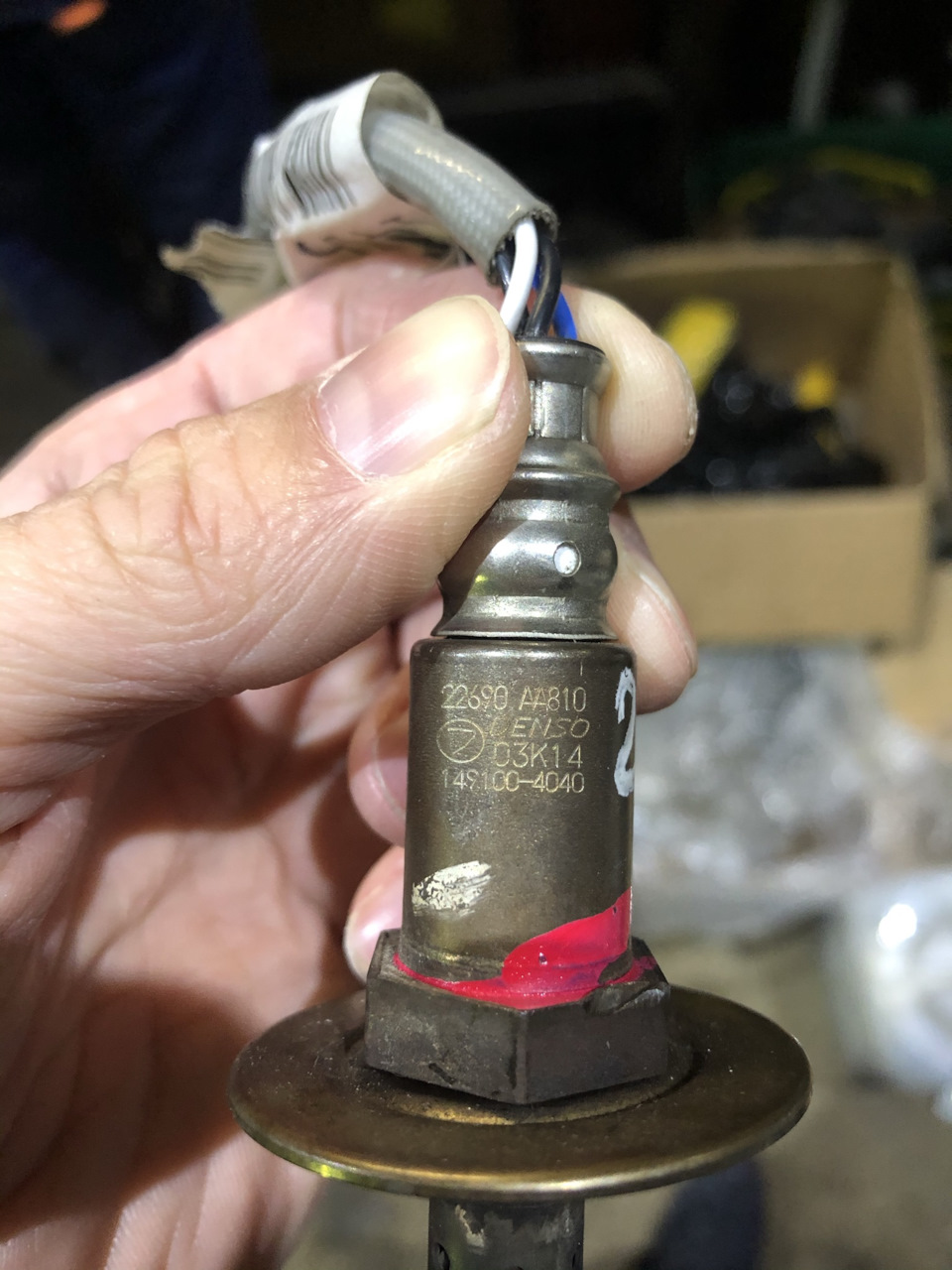 22690AA810 Лямбда-зонд (датчик кислорода) SUBARU | Запчасти на DRIVE2