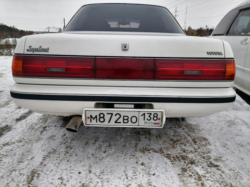 Доп освещение заднего хода — Toyota Cresta (80), 2 л, 1989 года ...