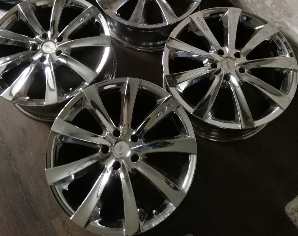 R19 Weds Zea — Toyota Mark X (GRX130), 2,5 л, 2010 года | колёсные ...