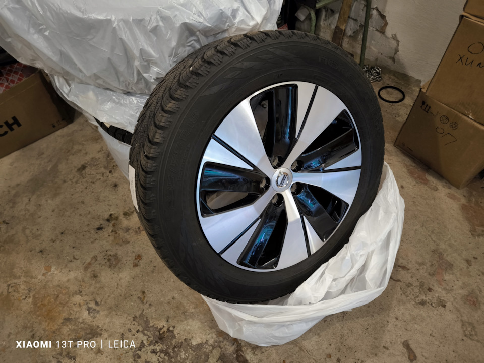 Зимние тапки — Volvo XC40, 2 л, 2018 года | колёсные диски | DRIVE2