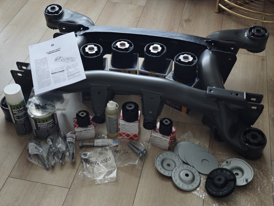 Оригинальная балка заднего моста (+ реставрация и другие запчасти ...