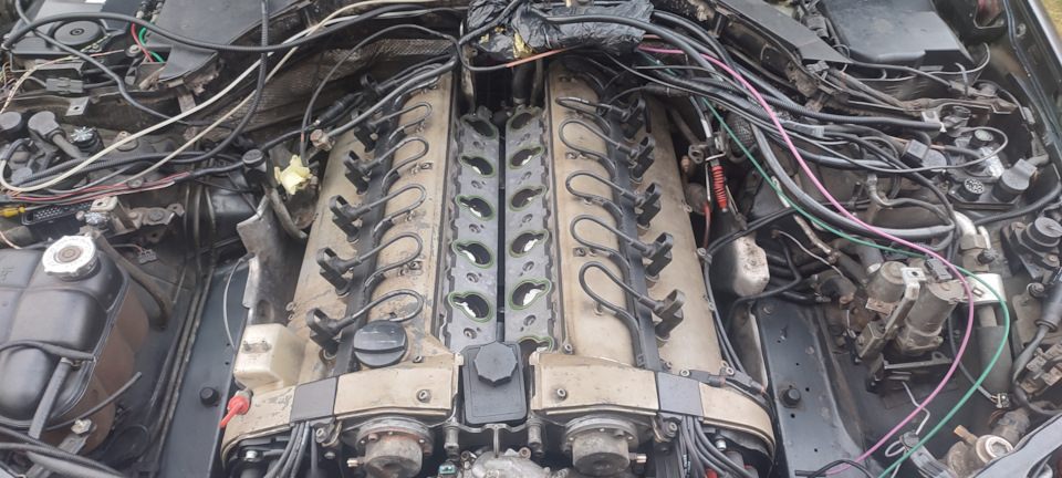 W140 M120.980 подсос обнаружен и ликвидирован — Mercedes-Benz CL (W140 ...