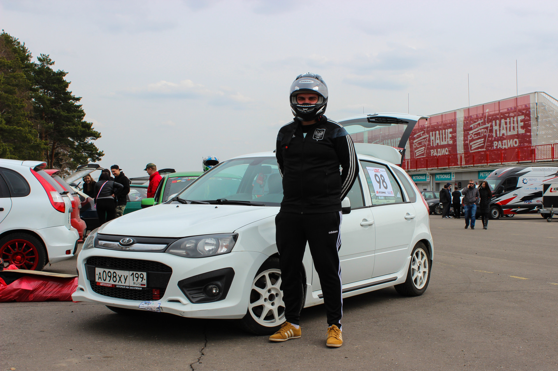 16. Lada Time Attack — Lada Калина Спорт (2G), 1,6 л, 2015 года | соревнования | DRIVE2