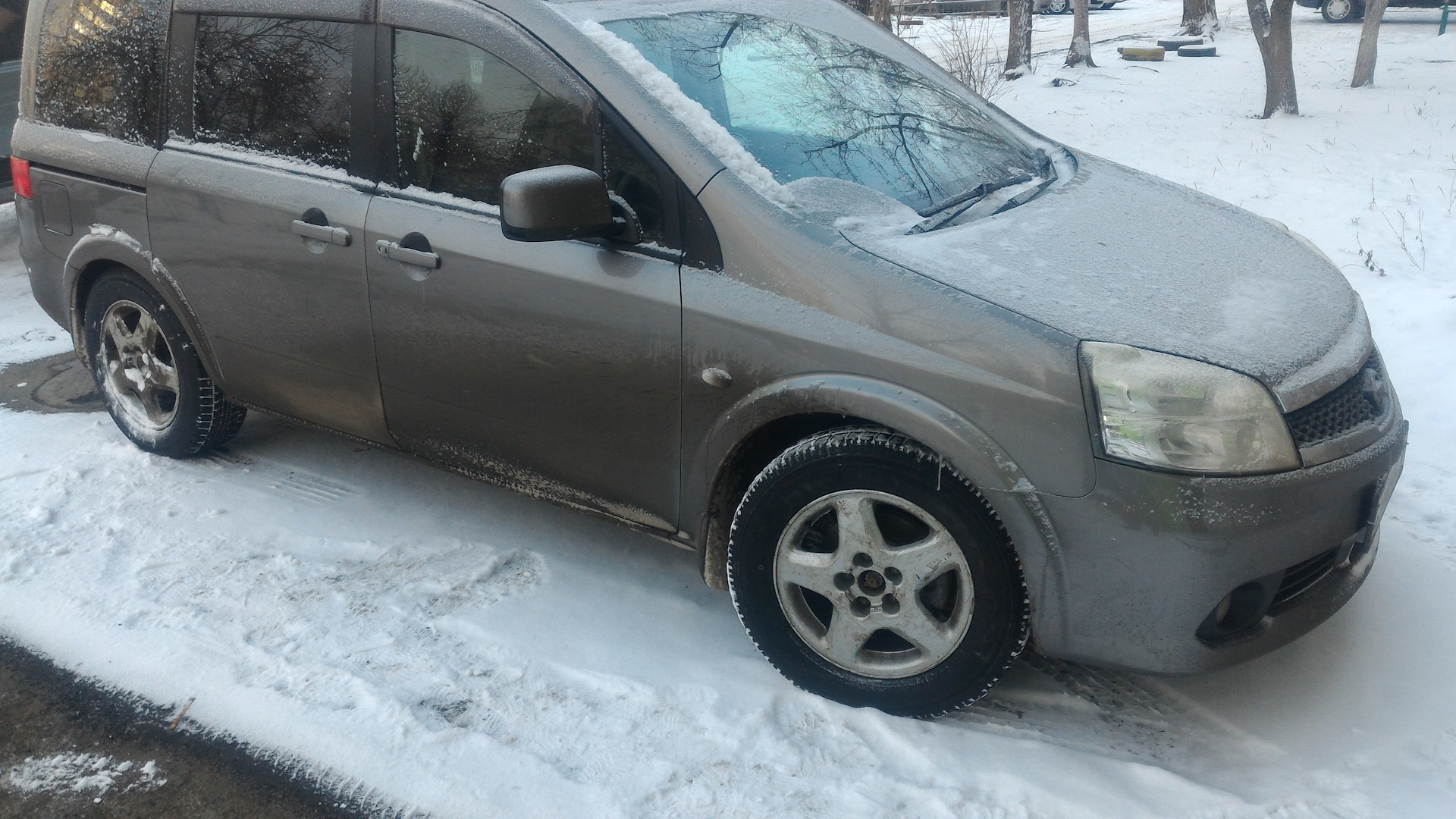 Влезет не влезет. Зимние тапки. — Nissan Lafesta (1G), 2 л, 2012 года | шины | DRIVE2