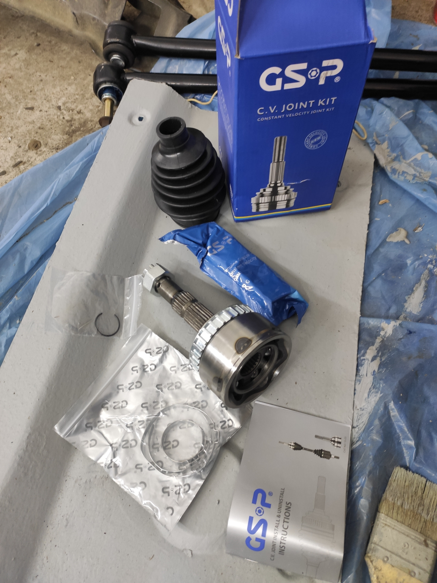 Замена ШРУСа, ремонт ходовой — Opel Combo C, 1,4 л, 2008 года ...