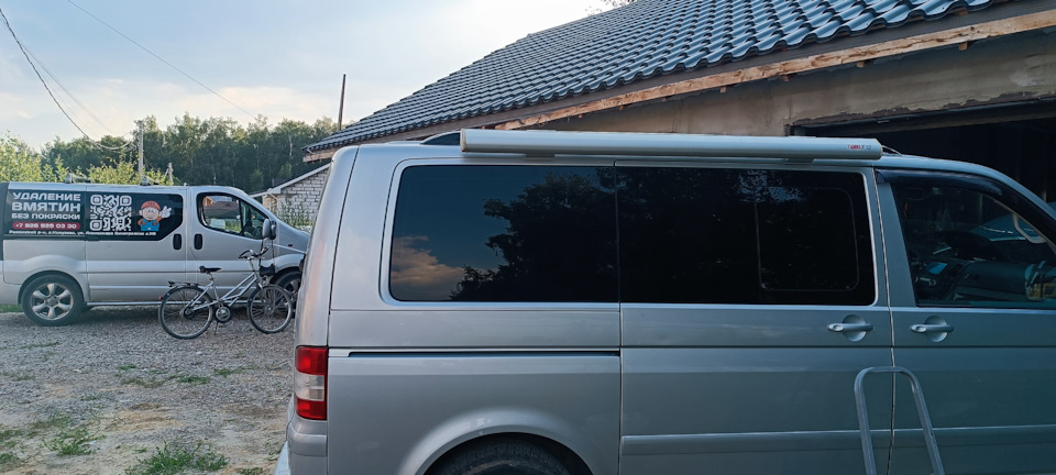 Fiamma F35 pro — Volkswagen Multivan (T5), 3,2 л, 2006 года | другое ...