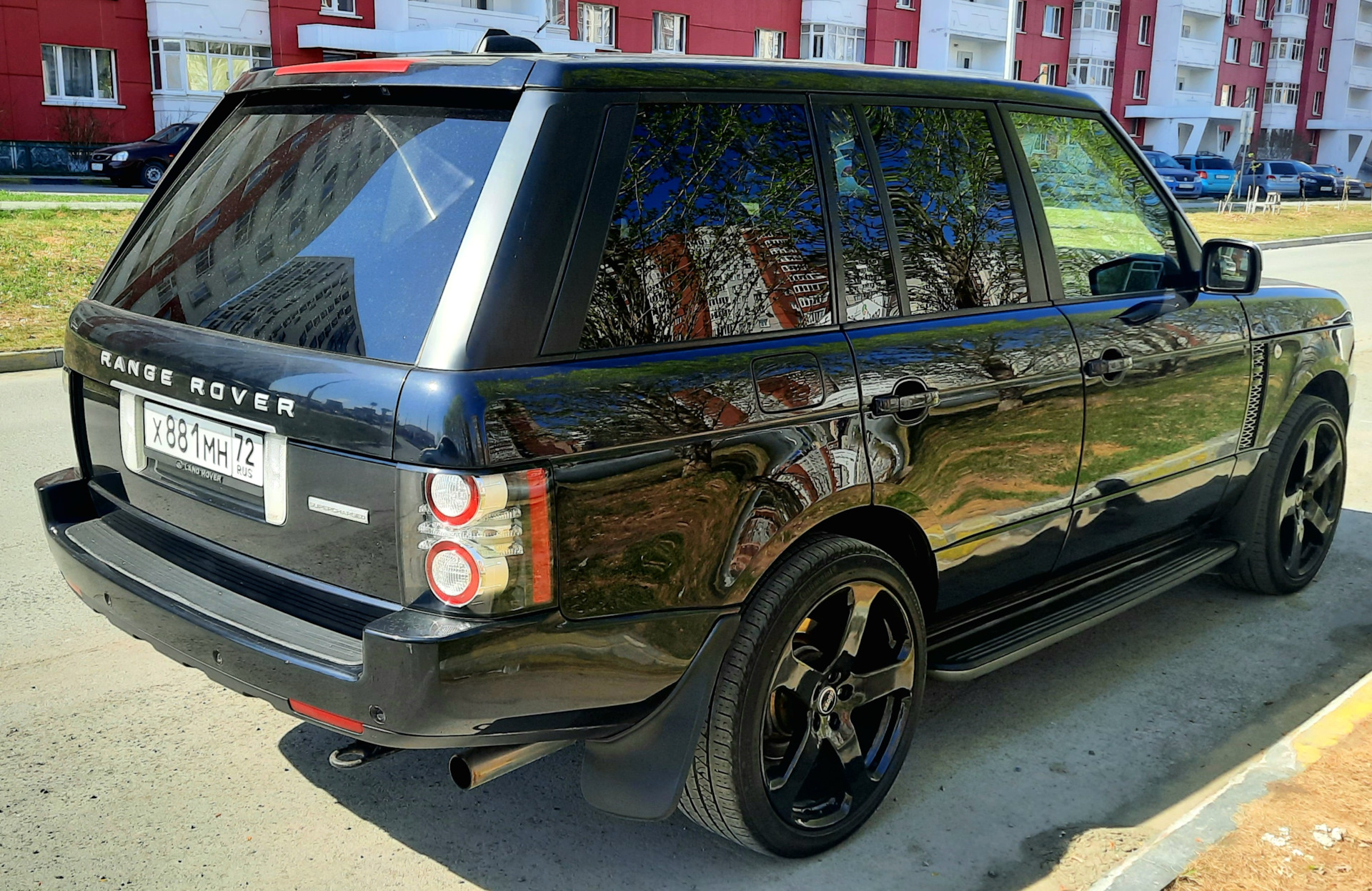 Замена сайлентблоков передних рычагов — Land Rover Range Rover (3G), 4 ...