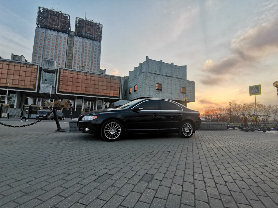 2.5т из поколения порванных резинок — Volvo S80 (2G), 2,5 л, 2008 года ...