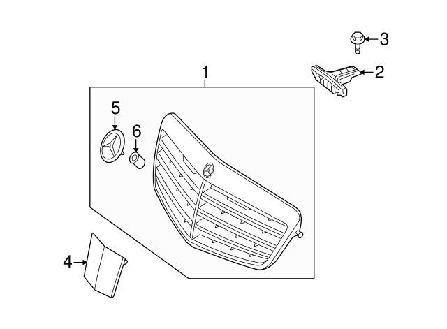A2128800583 Решетка E-CLASS W212 09- полностью хром ST-MD09-093-0 ...