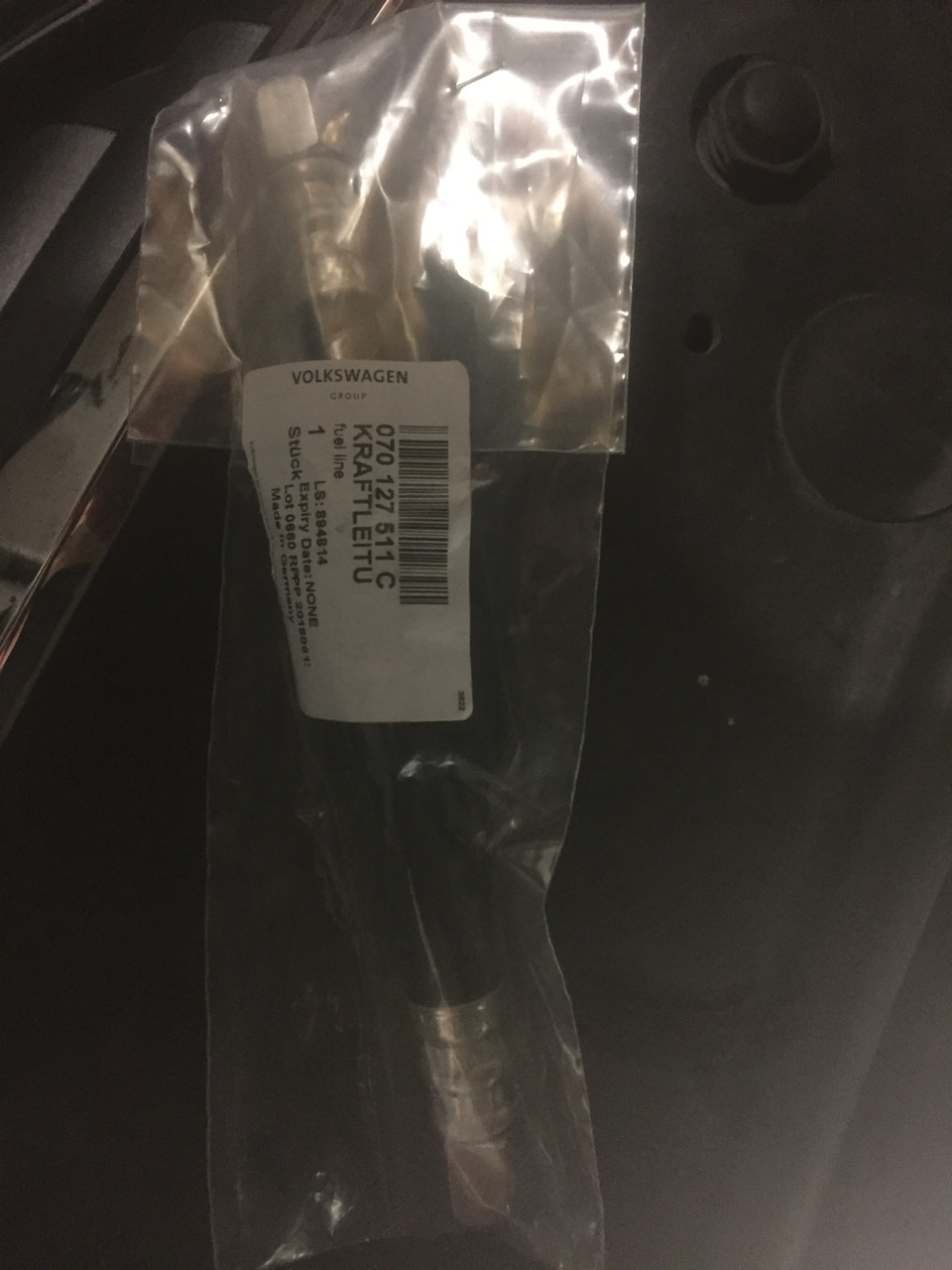 Замена топливопровод тандемного насоса — Volkswagen Touareg (1G), 2,5 л ...