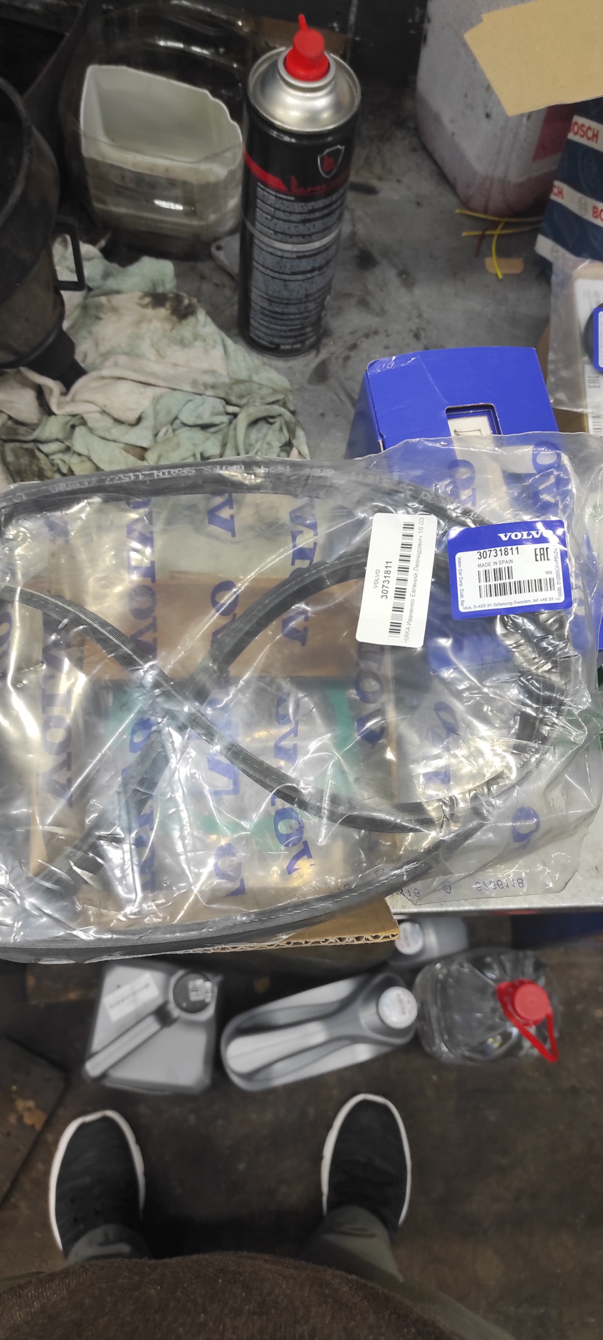 30731811 ПОЛИКЛИНОВЫЙ РЕМЕНЬ 6 DPK 1825 Volvo | Запчасти на DRIVE2