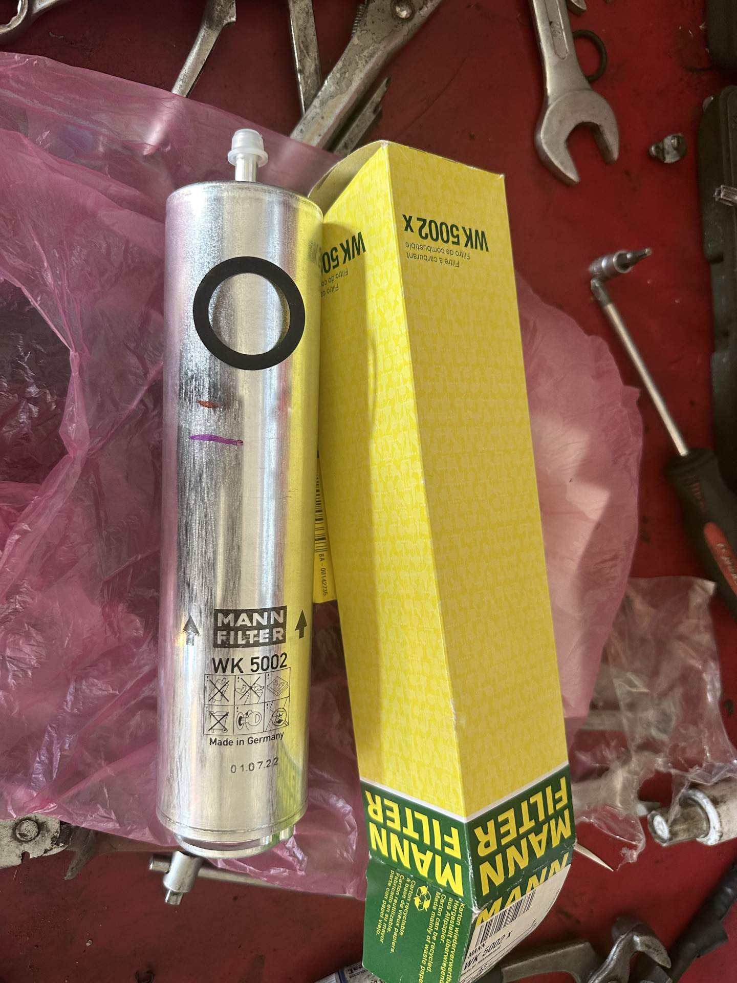 Замена топливного bmw X5 e70 — BMW X5 (E70), 3 л, 2010 года | визит на ...