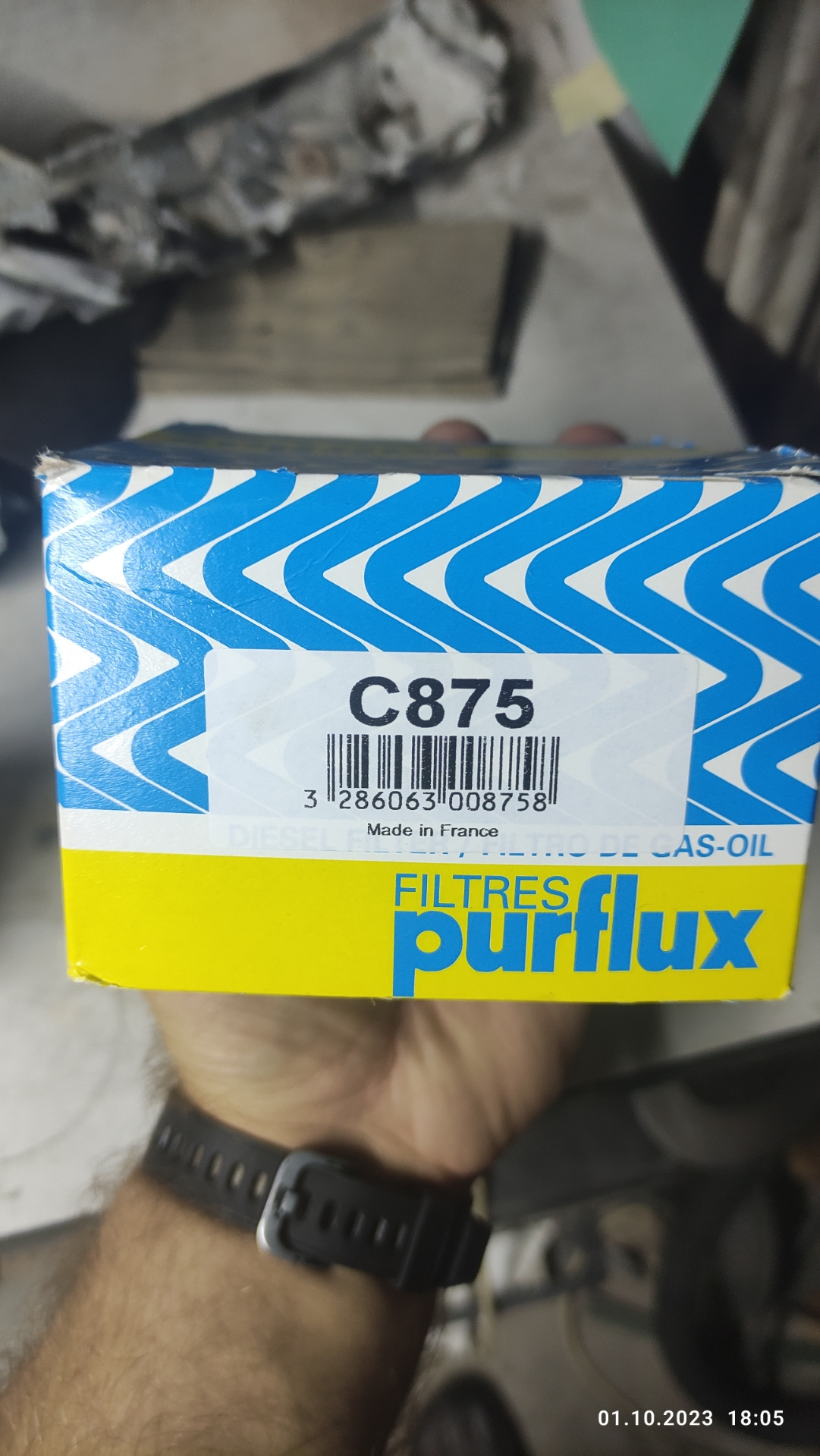 Замена масла и фильтров — Peugeot 5008 (2G), 1,5 л, 2018 года ...