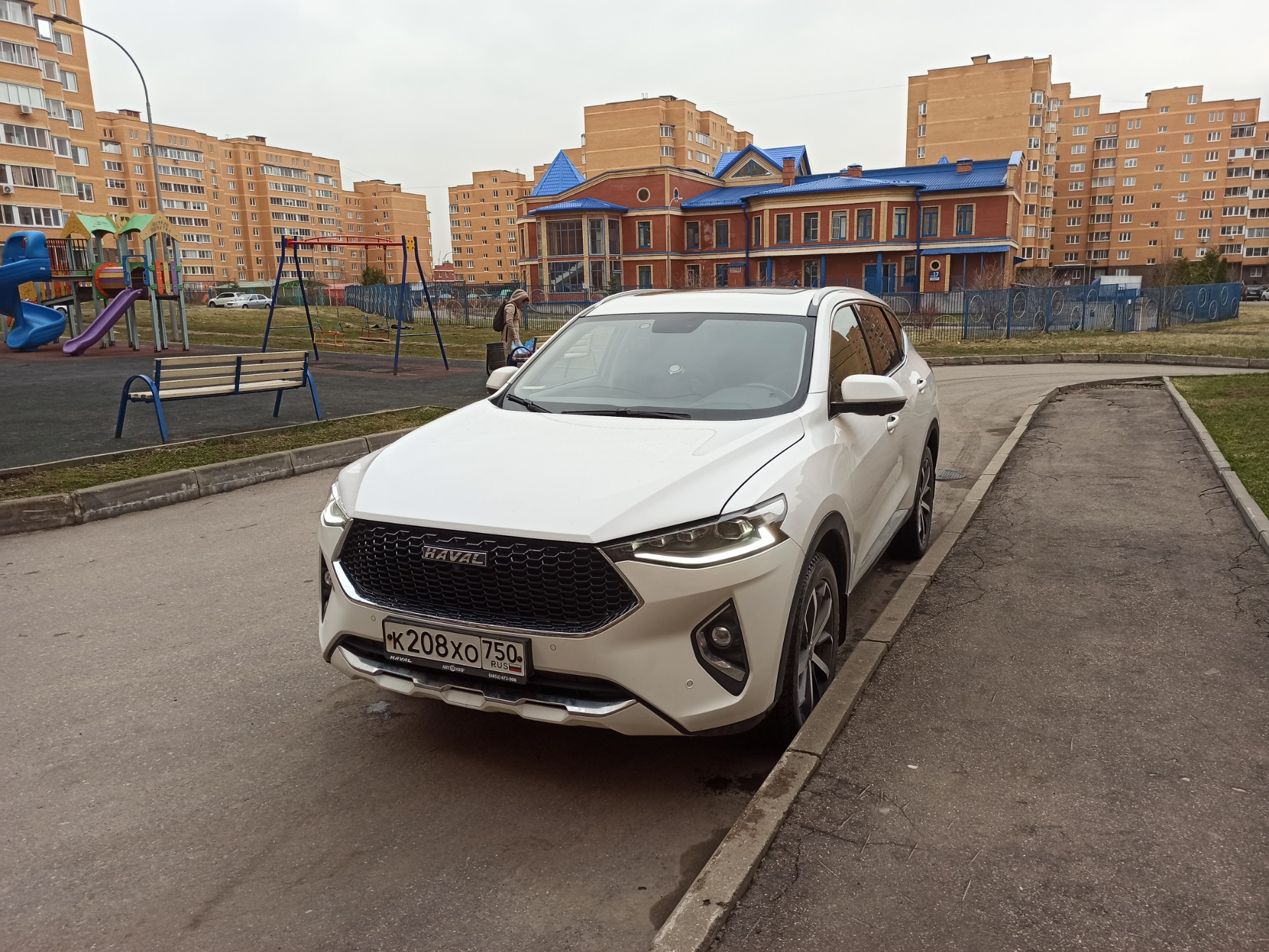 Хаваль самопочинился — Haval F7 (1G), 1,5 л, 2019 года | кузовной ремонт | DRIVE2