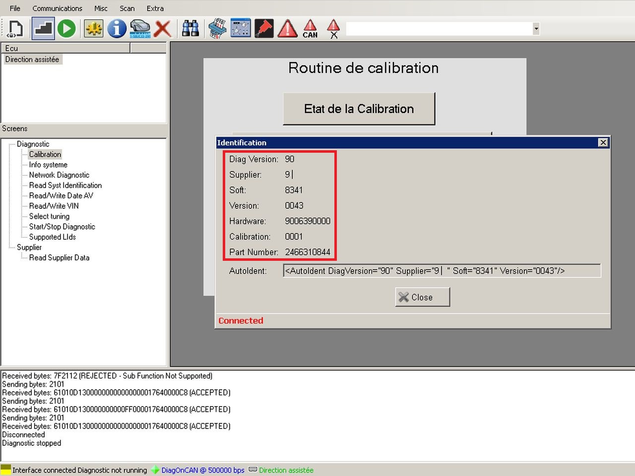 Renault Megane 2 X84 K4M812 — Не работает электроусилитель руля EPAS ...