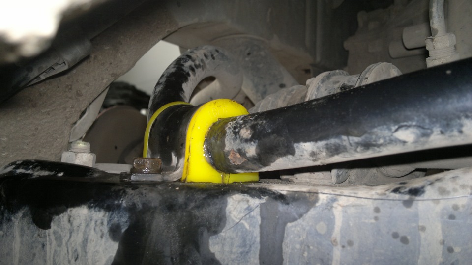 Стабилизатор — Toyota ist (1G), 1,5 л, 2002 года | своими руками | DRIVE2