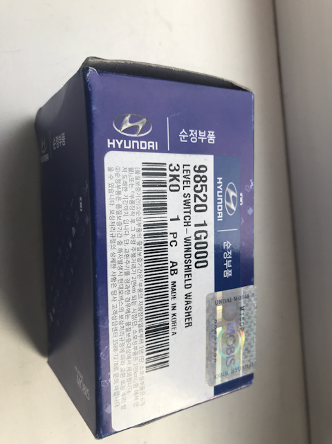 985201G000 Датчик уровня жидкости бачка стеклоомывателя KIA HYUNDAI ...