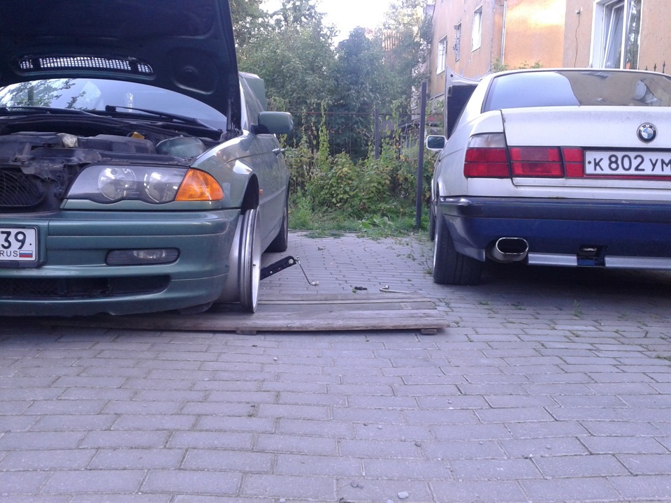 azev 8,5J ET13 на Е46 — BMW 3 series (E46), 2,8 л, 1998 года | колёсные ...