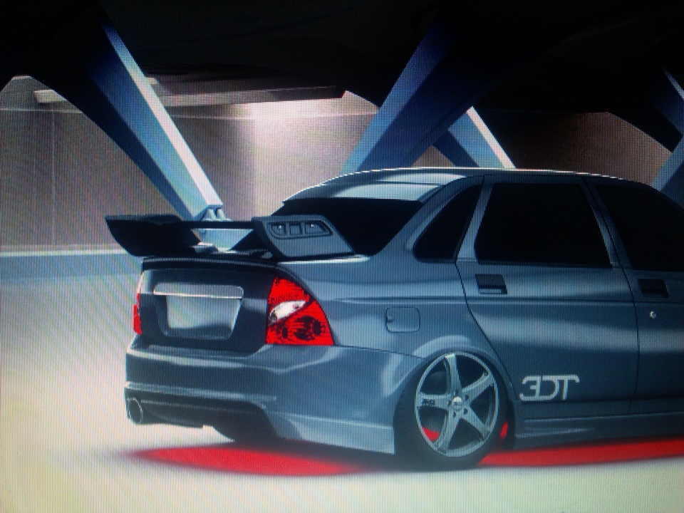 спойлер, подскажите) — Lada Приора седан, 1,6 л, 2011 года | тюнинг ...