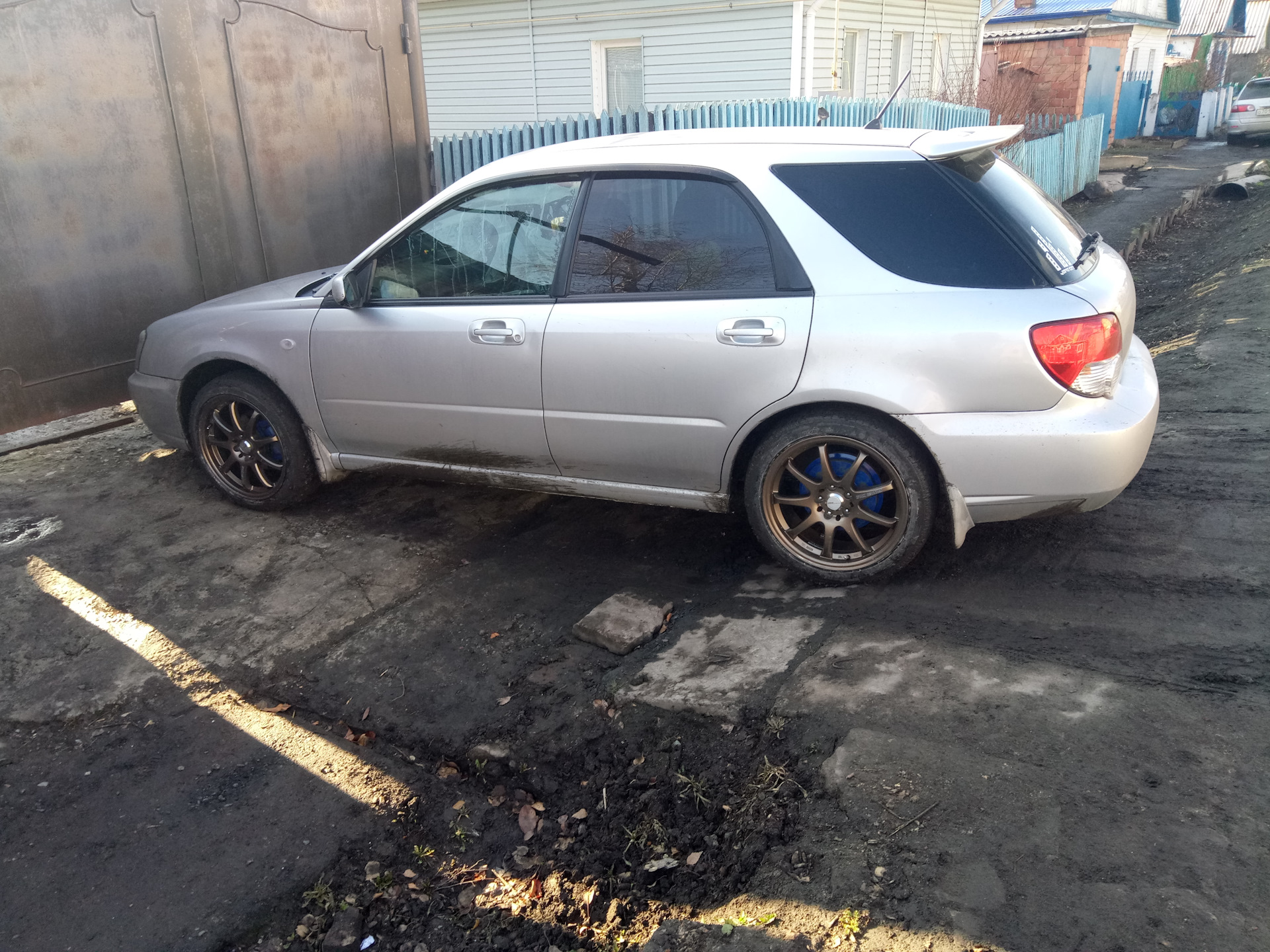9. Новые туфельки для королевы!) — Subaru Impreza (GD/GG), 1,5 л, 2003 года | колёсные диски ...
