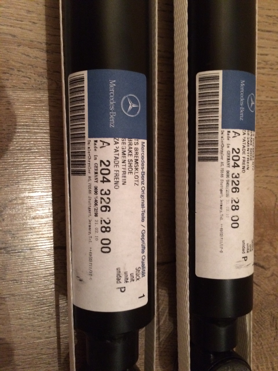 [Амортизаторы задние] — Mercedes-Benz C-Class (W204), 1,8 л, 2012 года ...