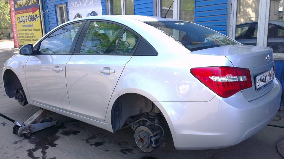 * Преображение в лето * — Chevrolet Cruze (1G), 1,6 л, 2010 года ...