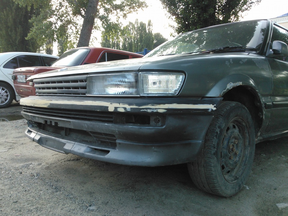 Начало — Toyota Sprinter (90), 1,6 л, 1989 года | кузовной ремонт | DRIVE2