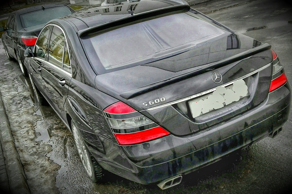 Магия «трёх» чисел — Mercedes-Benz S-Class (W221), 5,5 л, 2007 года ...