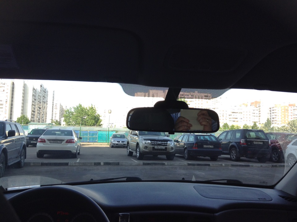 Щетки стеклоочистителя лобового стекла. — KIA Rio (2G), 1,4 л, 2010 ...