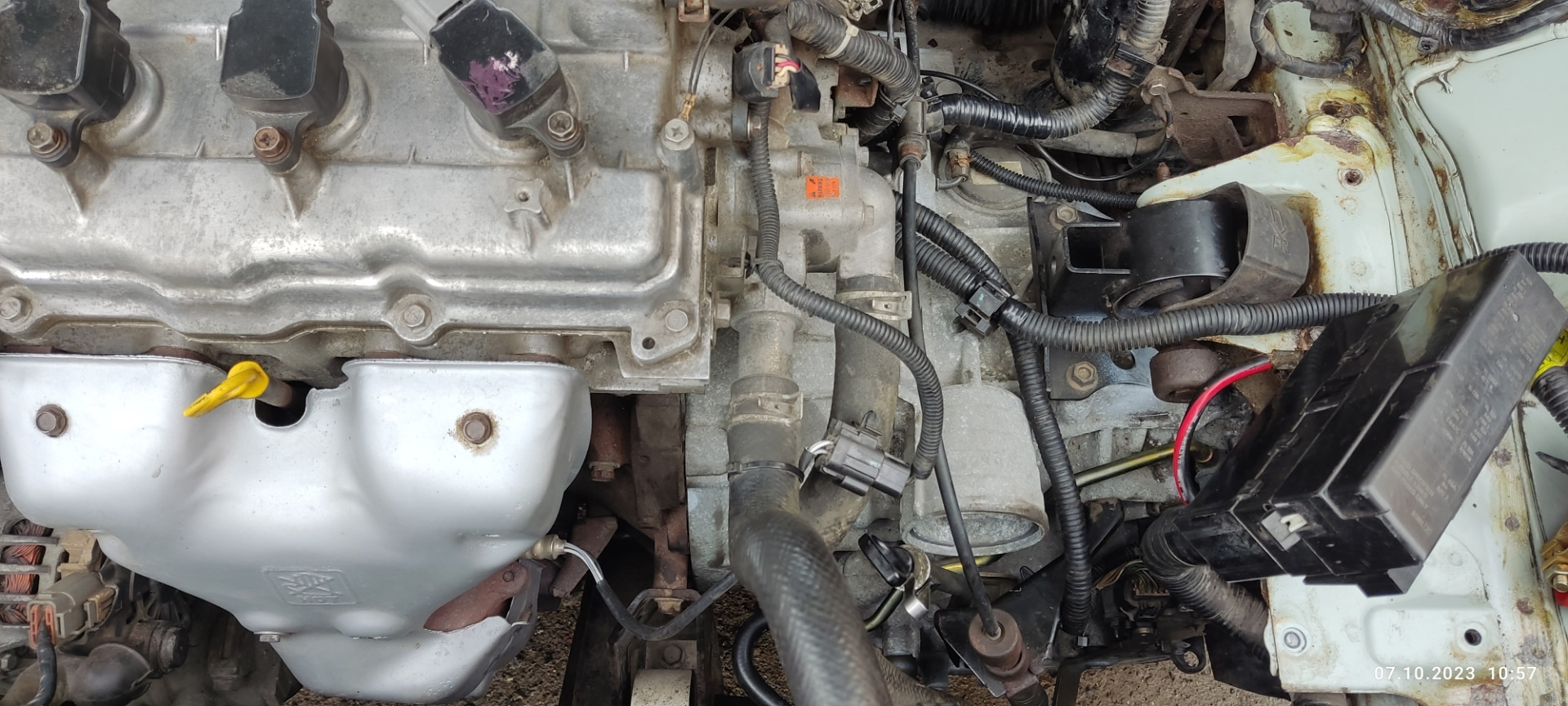 ЗАМЕНА АКПП. НИССАН АЛЬМЕРА КЛАССИК. — Nissan Almera Classic (B10), 1,6 ...