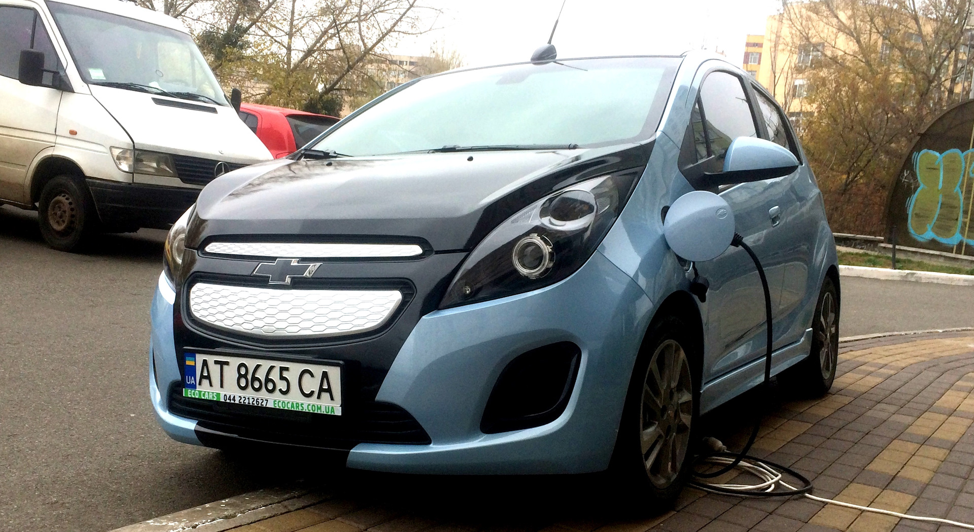 Немного пленки… — Chevrolet Spark EV, 2015 года | стайлинг | DRIVE2