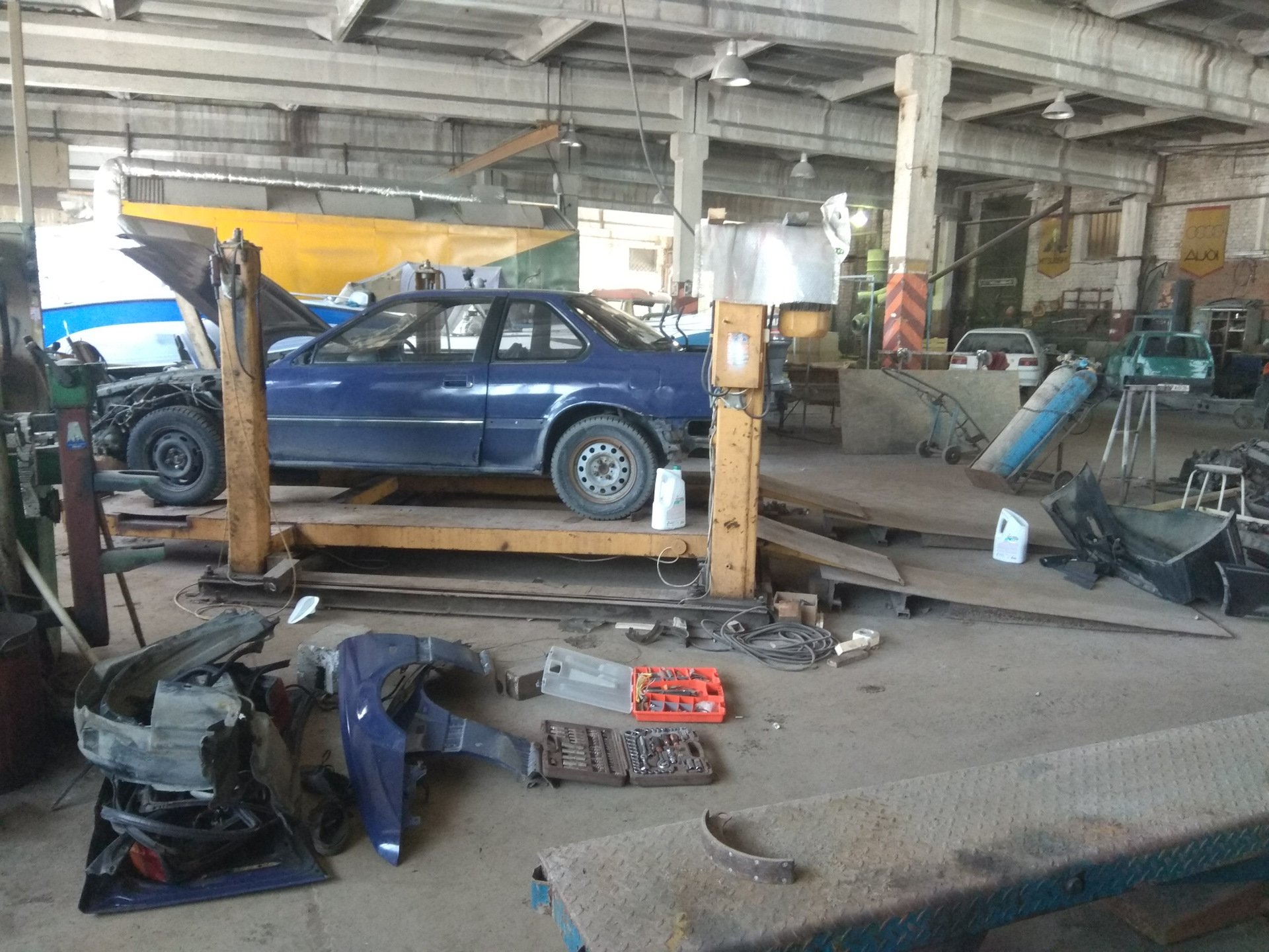 Подготовка машины к ремонту часть3 — Honda Prelude (BA4/BA5), 2,1 л ...