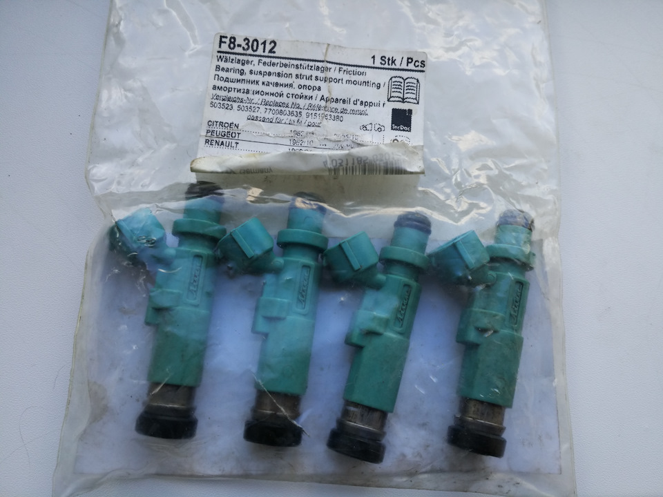 И ещё про форсунки — Toyota Celica (230), 1,8 л, 2000 года | тюнинг ...