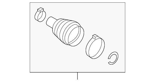 7P0598201 Пыльник ШPУCа с монтажными VAG | Запчасти на DRIVE2