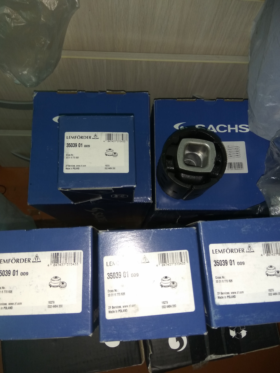 6770826 Втулка, балка моста BMW | Запчасти на DRIVE2